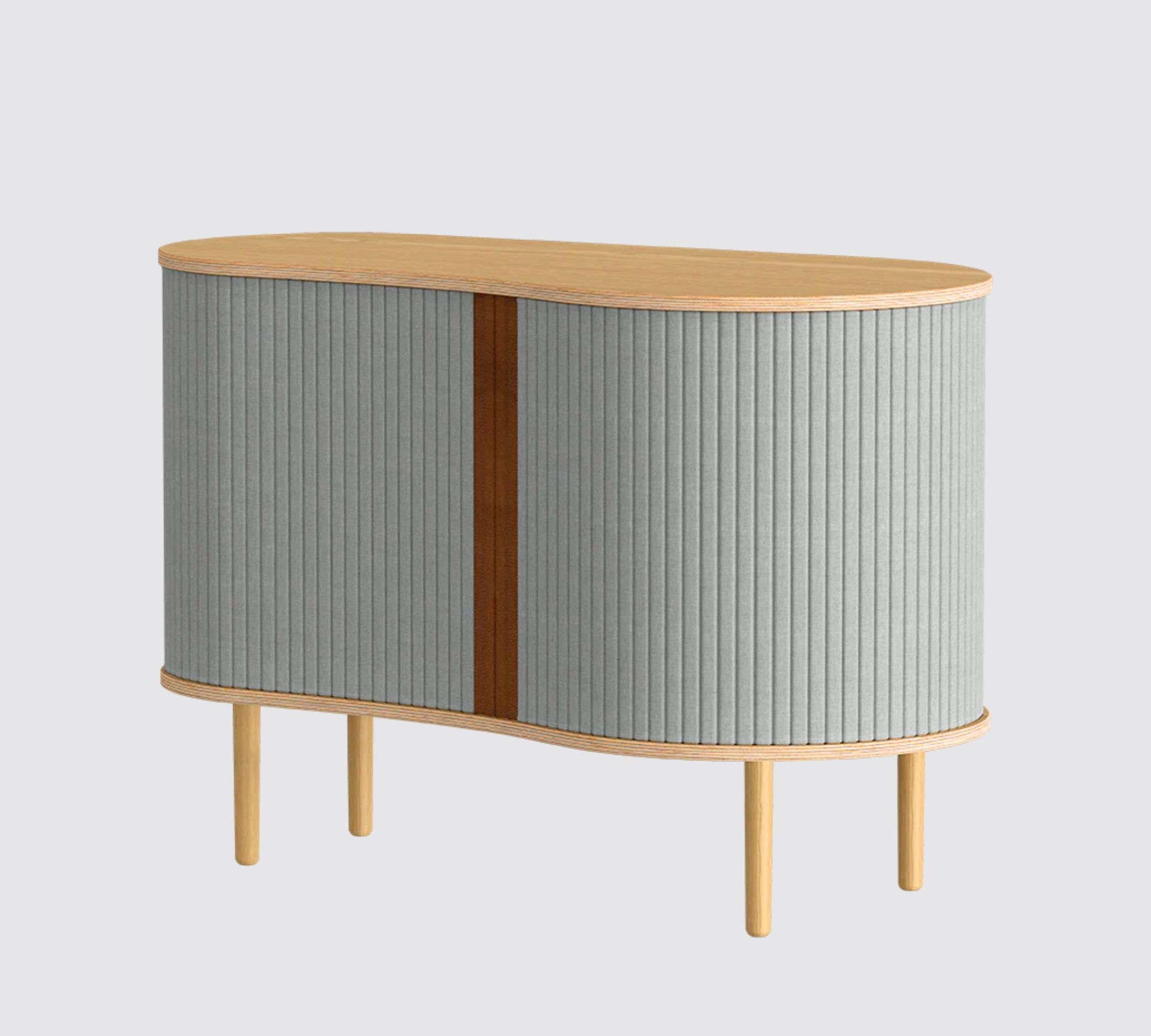 Audacious Sideboard Holz Textil Grau | Umage | COCOLI